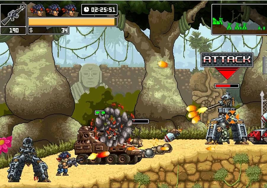 Commando Rush – Play Online for Free on MiniGames.Pro